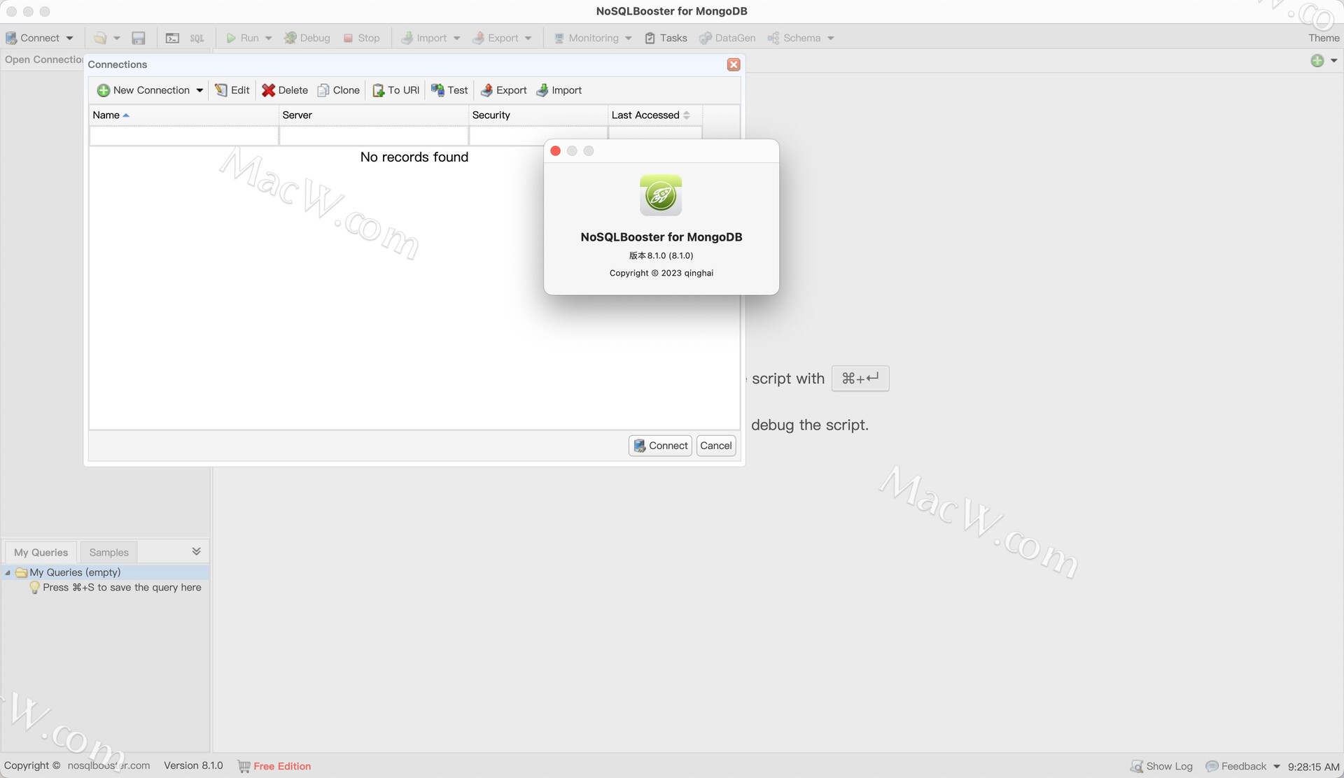 Nosqlbooster For Mongodb For Mac Mongodb客户端 V8 1 0无限试用版 墨天轮